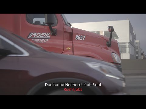 Roehl Transport's Dedicated Northeast Kraft Truck Driving Job