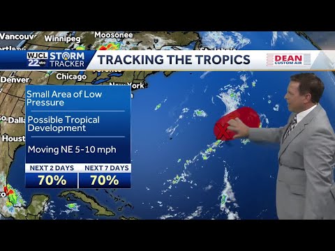 National Hurricane Center tracking INVEST 90-L
