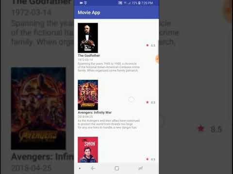 The Movie Db API application