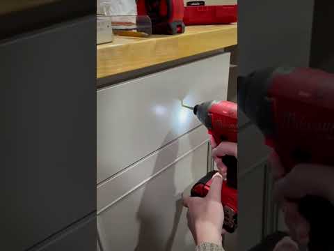 The easy way to install cabinet hardware!