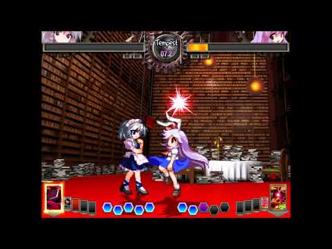 Touhou 12.3 Hisoutensoku - Sakuya VS Reisen