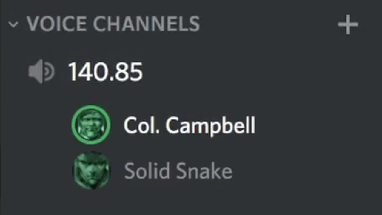 Metal Gear Discord