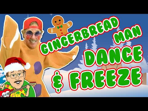 Gingerbread Man Dance and Freeze Vol. 2 | Jack Hartmann | Holiday Freeze Dance