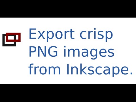 Inkscape Tip: Exporting crisp PNG images
