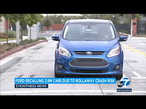 Ford recalls 2.9 million cars, SUVs that could roll away when placed in park | ABC7
