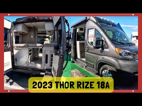 2023 Thor Rize 18A, Promaster Camper Van - Class B
