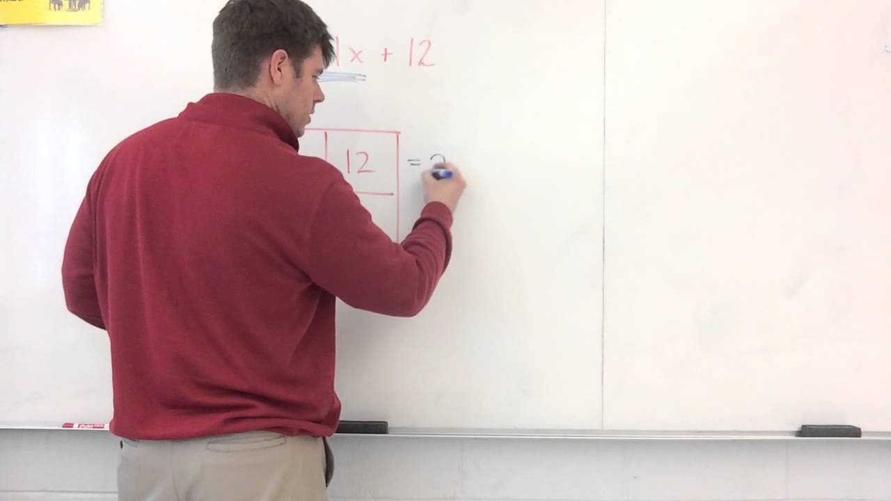 Factoring quadratics AC/ grid/rectangle method