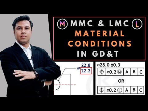 Maximum Material Condition (MMC) & Least Material Condition (LMC) in GD&T | Kevin Kutto | Designgekz