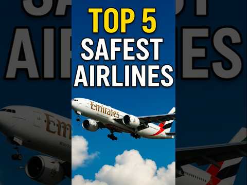 "Top 5 Safest Airlines in the World ✈️ | Trust These Names!"