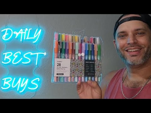 Grabie Acrylic Paint Pens with an Extra Fine Tip - Review