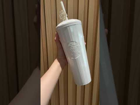 Starbucks 710ml /24oz Venti Plastic Tumbler Cup (Starbucks Camellia 2022 Collection)