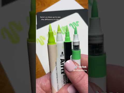 Grabie, Arrtx & Shuttle Art Acrylic Markers - which do you think is best? #acrylicmarker #review