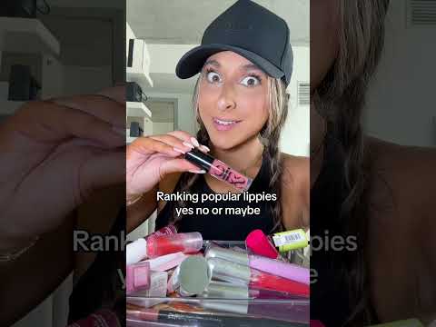 Ranking popular lippies w a simole yes no or maybe 🤭🤭 #sephora #sephorahaul #sephorahauls