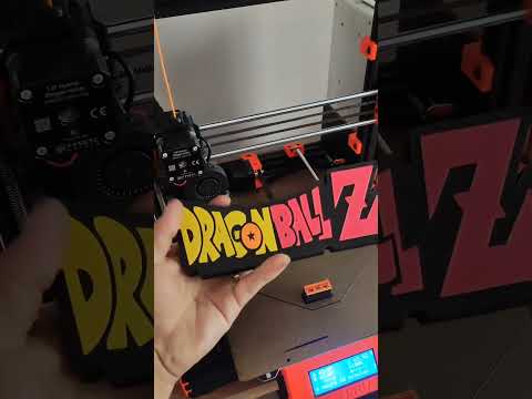 Logo DragonBallZ 3d #foryou #animecosplay #impressao3d #naruto #dragonball #anime #otaku #fyp #funny