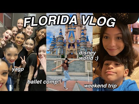 Orlando Florida VLOG! disney world and dance comp ;)