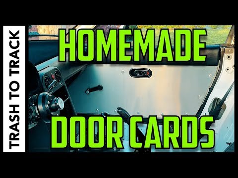 Ep 9 - Custom DIY Aluminum Door Cards (1992 Miata)