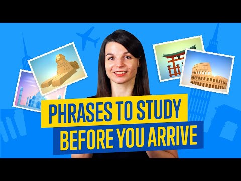 Phrases to Study on Your Way to the United States