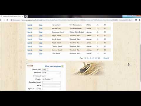 Making the most of - The 1901/1911 Census of Ireland