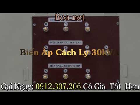 30 kVA 380 Volt to 220Y200 Volt Isolation Transformer (Bien Ap Lioa 30kVA)