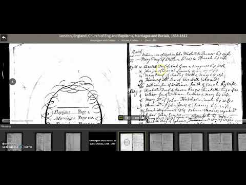 Find London parish registers at Ancestry