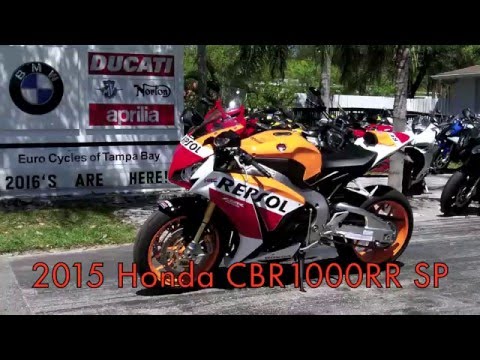 Pre-Owned 2015 Honda CBR1000RR SP Repsol Edition at Euro Cycles of Tampa Bay