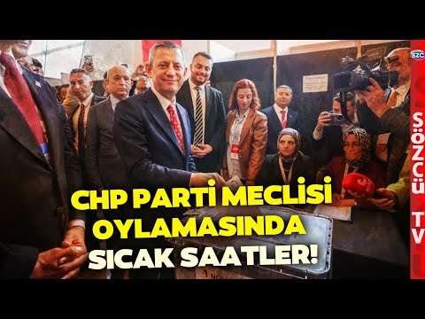 CHP Parti Meclisi Oylaması Sona Erdi! Kritik Saatler! İşte Son Gelişmeler!