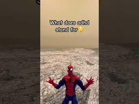 #memes #spiderman #figure #short #shorts #funny #ADHD what does ADHD stand for😂