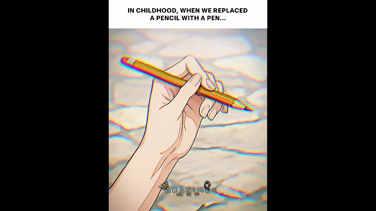 When We Replaced Pencil 🥀। । Anime Edit। Jujutsu Kaisen Edit। Gojo Edit #animeedit #relatable