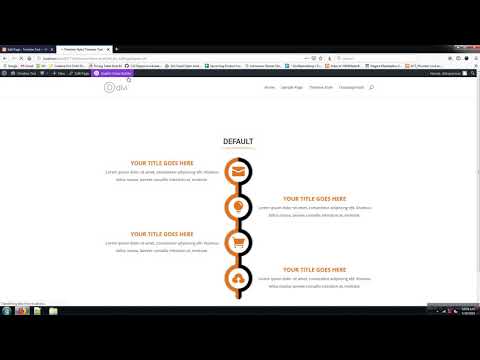Timeline Section Setup Using DIvi Library