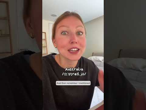 How to pronounce “Australia” #englishpronunciation #английскийязык