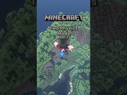 Minecraft: TWO PHYSICS MODS Pt. 2... (Realistic)