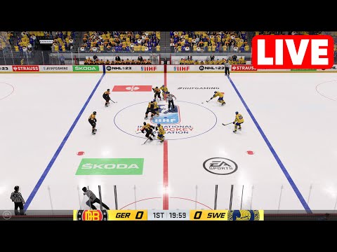 ICE HOCKEY LIVE🔴 Sweden vs Germany | 2023 IIHF World Championship - 12th May 2023 Full Match NFL 23