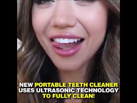 Ultrasonic tooth cleaner.Easily remove dental calculus, stains, and plaque.