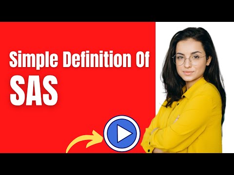 What does sassy mean | What is sas - Definition of sas | Definition Channel