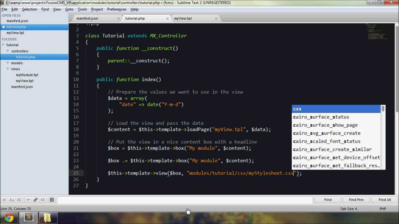 FusionCMS V6: Learn how to make modules