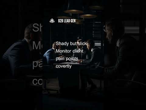 Shady but slick Monitor client pain points