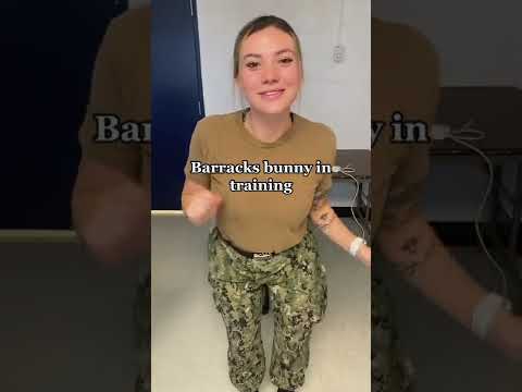 Barracks bunny in Video by maleahgusman #Shorts
