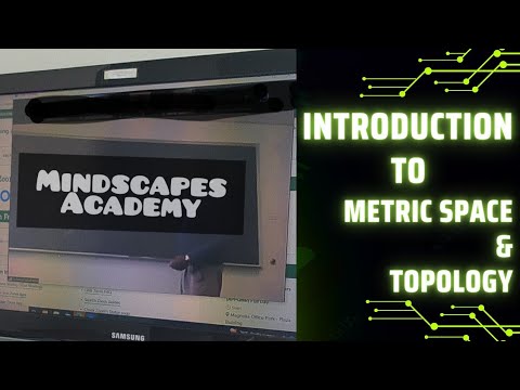 INTRODUCTION TO METRIC SPACE & TOPOLOGY | MAT 322 | DEFINITION OF METRIC SPACE & AXIOMS FOR A METRIC