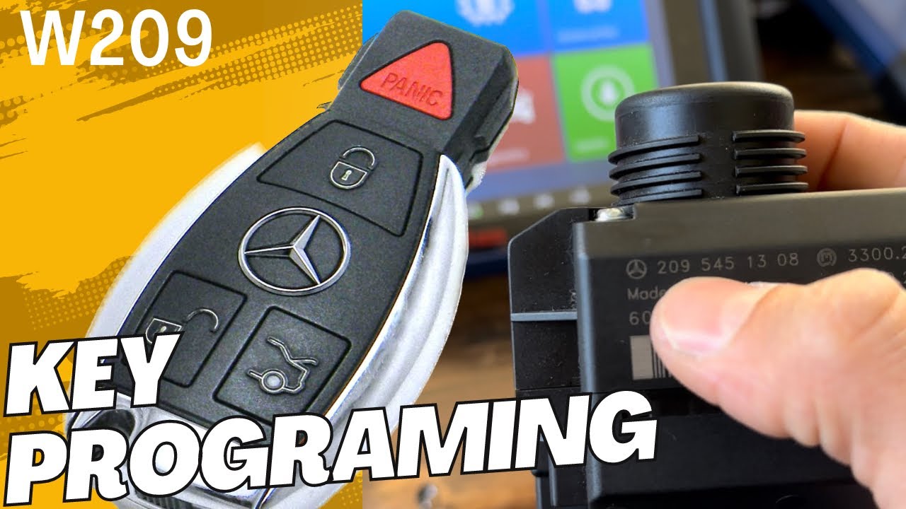W209 Mercedes Benz key Programing