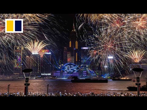 WATCH LIVE: Hong Kong rings in the new year