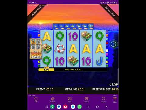 The Big Catch Free spins fun & Real Money Game's 💰 🤑 💸 #foxybingo #onlinegambling #realmoneygames