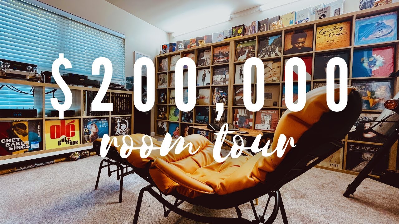 Audiophile's Dream: Explore $200K Vinyl Room
