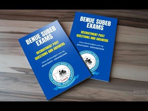 Benue State SUBEB Teachers Exams Past Questions & Answers | Benue State teachers recruitment portal