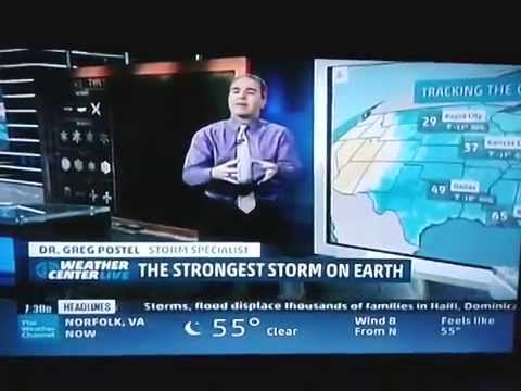 Hurricane Sandy of The Weather Channel with Dr. Greg Postel