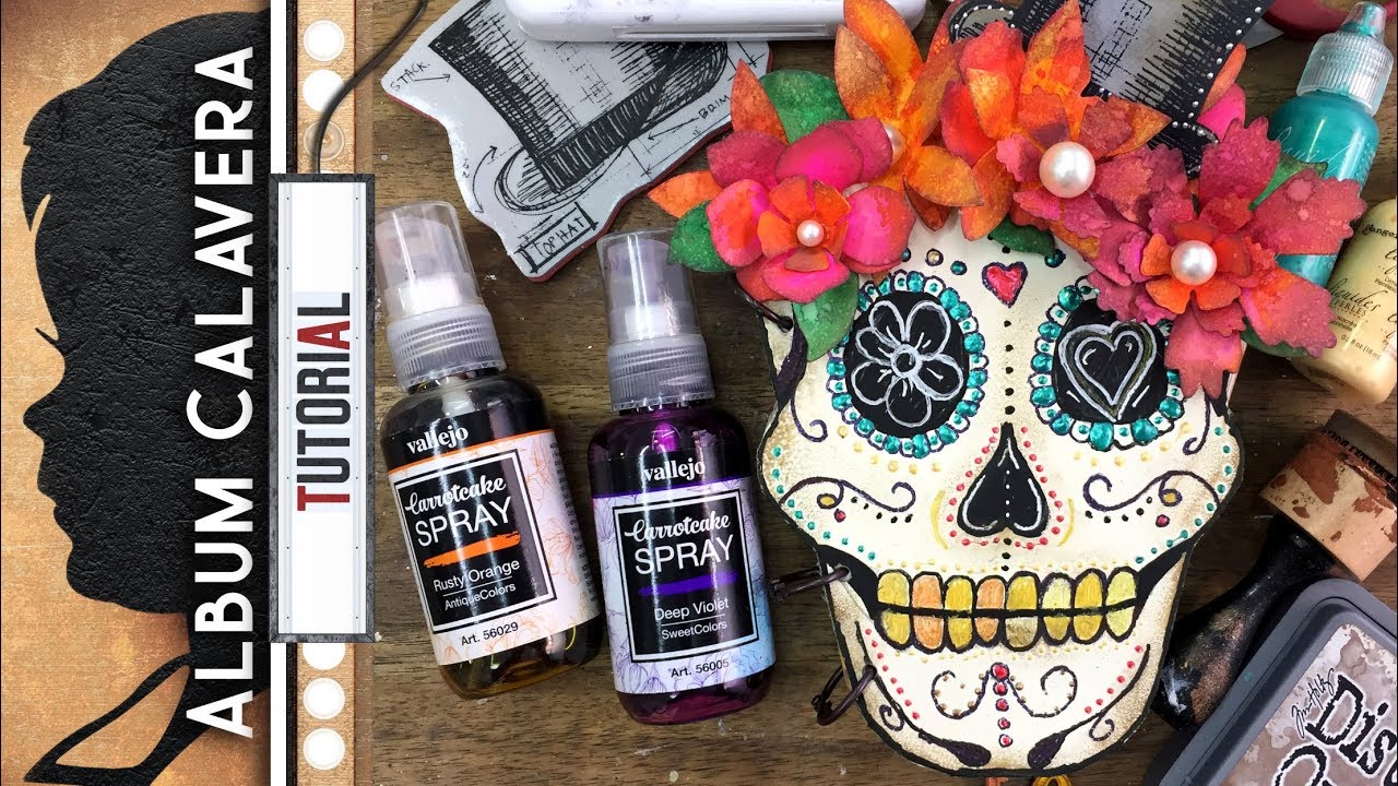 Album Calavera Mexicana 1 de 2 - Día de los muertos