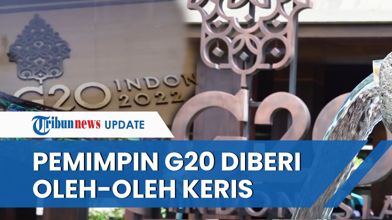 Segudang Oleh-oleh dari Indonesia untuk Delegasi KTT G20: Ada Batik ...