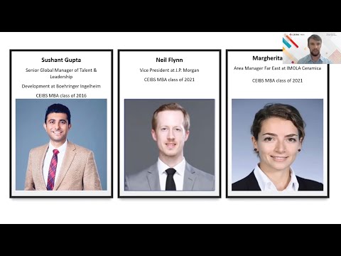 How to Leverage Your China Experience Abroad Webinar: MBA Alumni Career Discussion