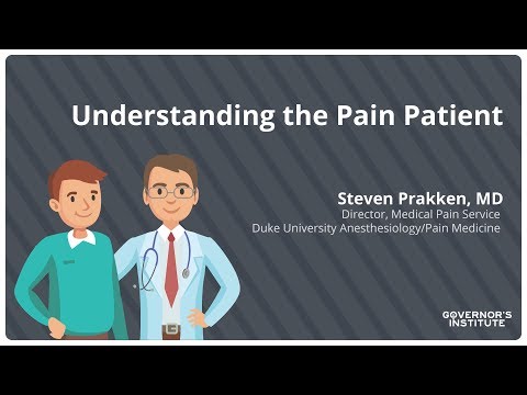 Understanding the Pain Patient - Steven Prakken, MD