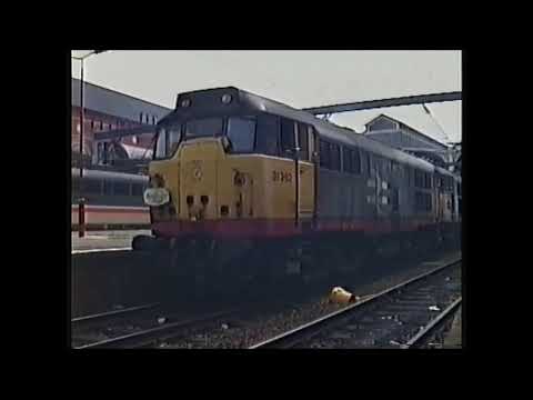 Pathfinders " Lancastrian Railtour" 1993 with 56027/37706/31282+296/60015/60097/5609t