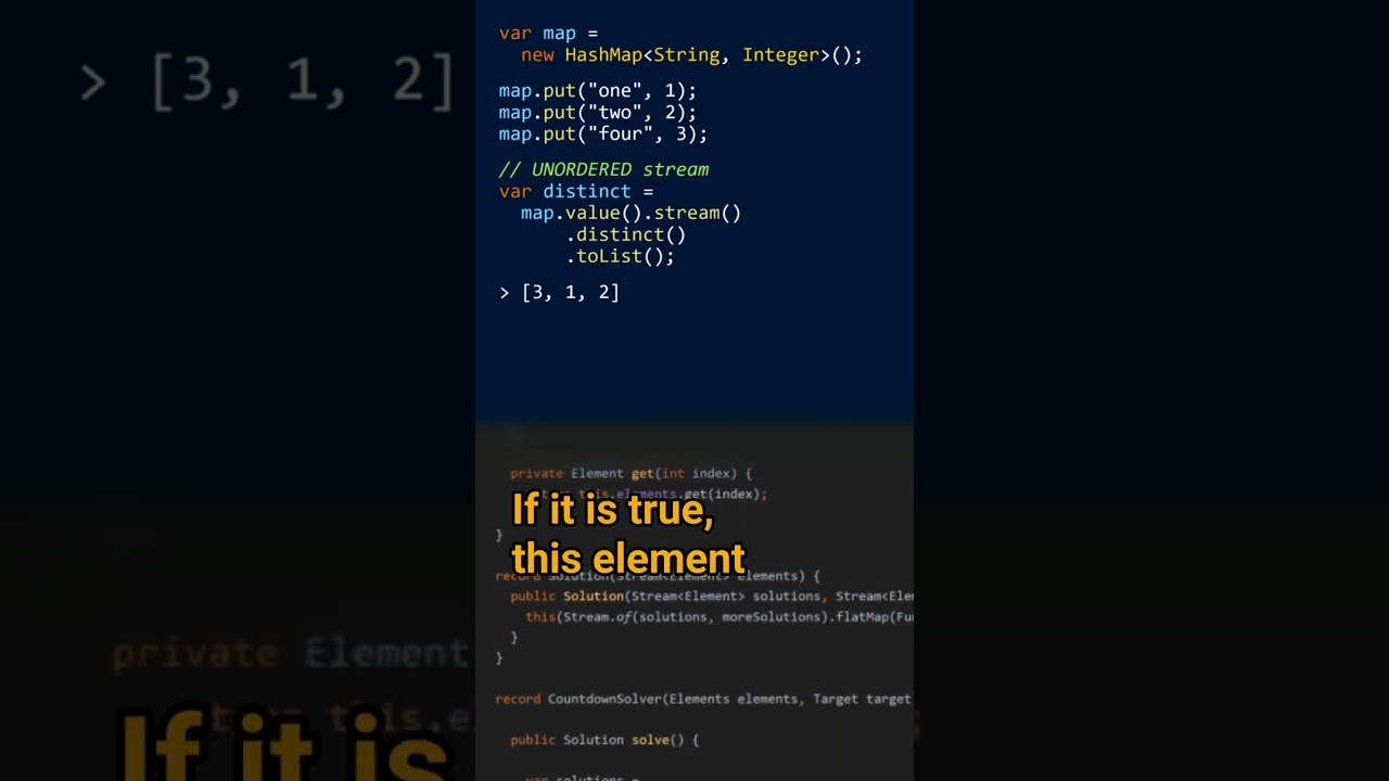 How is Stream.distinct() working? #javalanguage #javacoding #javatips #javacodinginterview